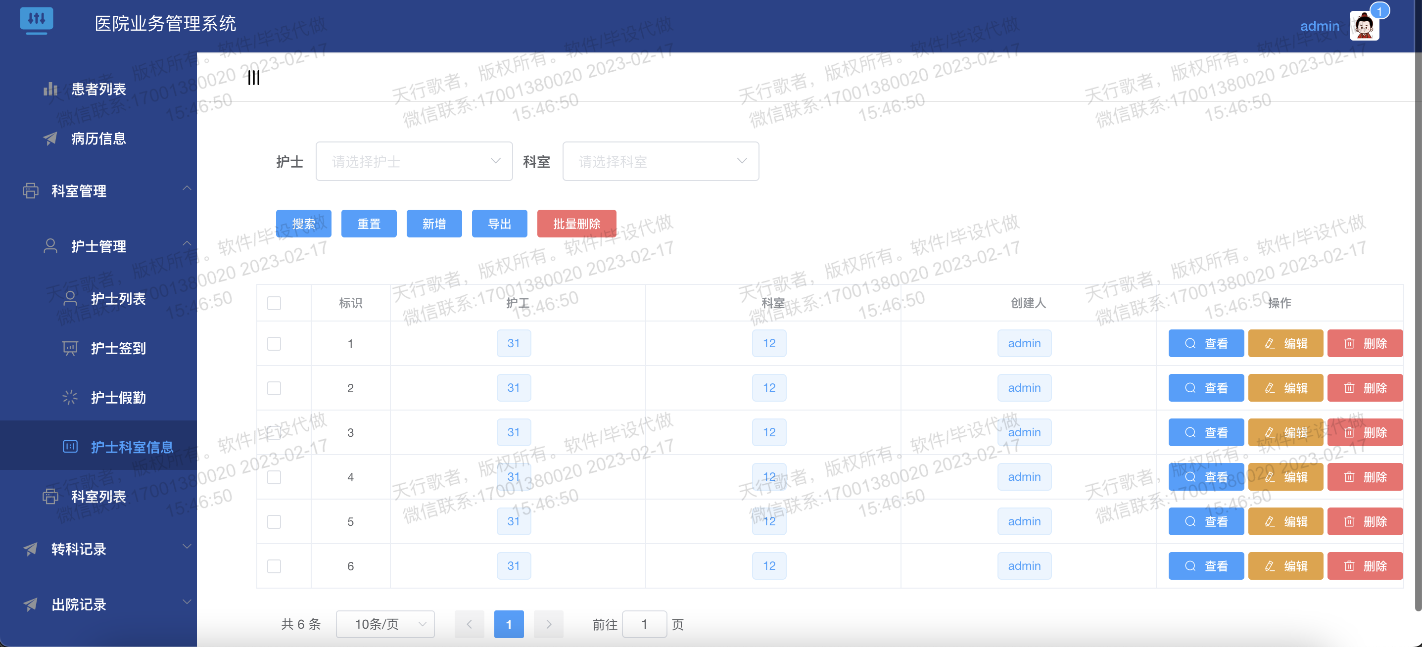 Github Skywalking Prohospital Platform Main 这是一个基于springboot2x Vue26 Elementui Mybatisplus